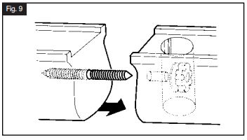 Continuous handrail system fitting instructions